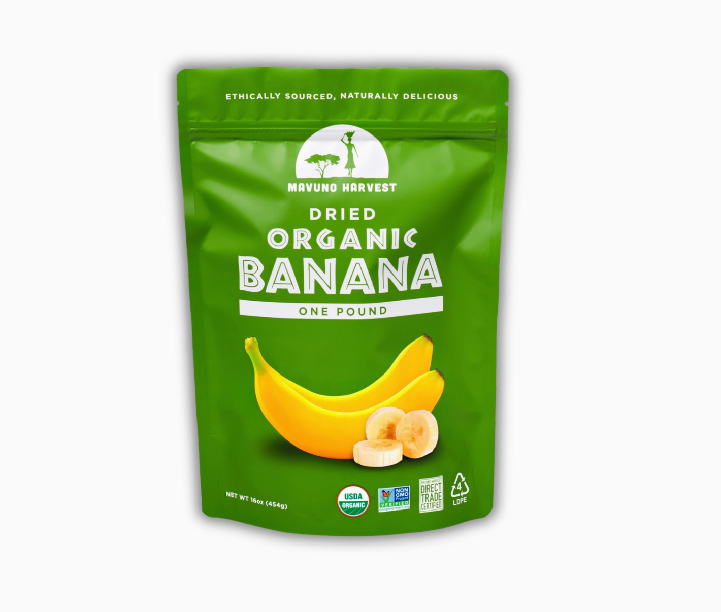 Mavuno Harvest Organics Organic Dried Banana - Duluth Kitchen Co