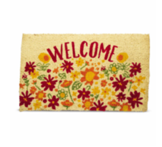 Tag Welcome Sunshine Coir Mat - Duluth Kitchen Co