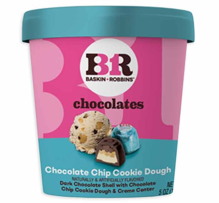 BASKIN ROBBINS CHOCOLATES - CHOCOLATE CHIP COOKIE DOUGH - Duluth Kitchen Co