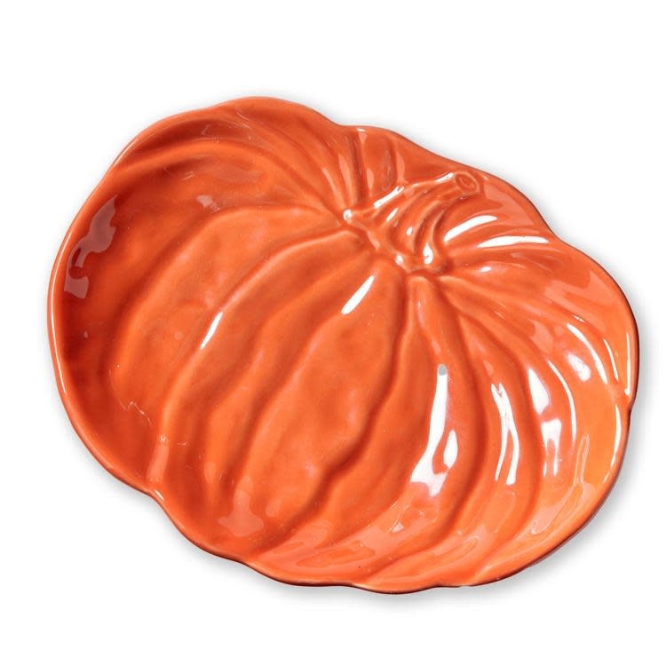 Tag Pumpkin Appetizer Plate - Duluth Kitchen Co