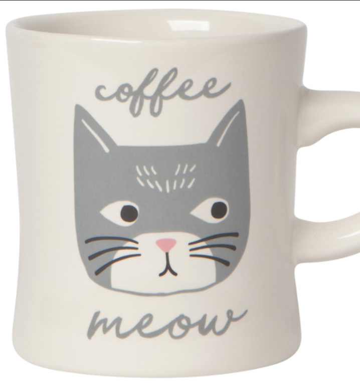 Samantha J Quade & Samuel "Sam" H Lockhart Registry Mug, Diner - Cats Meow, white | Samantha J ...