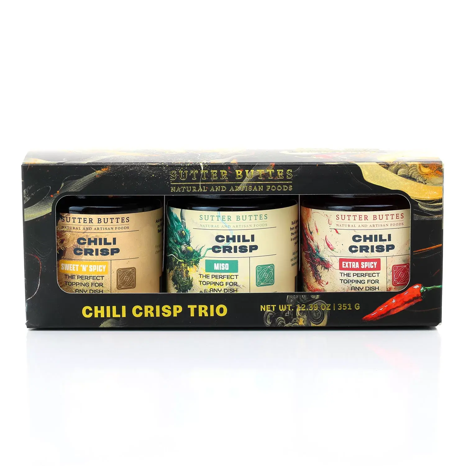 Sutter Buttes Chili Crisp Trio | Sutter Buttes - Duluth Kitchen Co