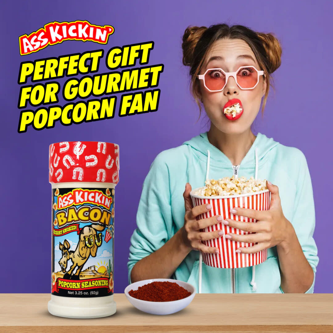 Southwest Specialty Foods Ass Kickin’ Bacon Popcorn Seasoning ...