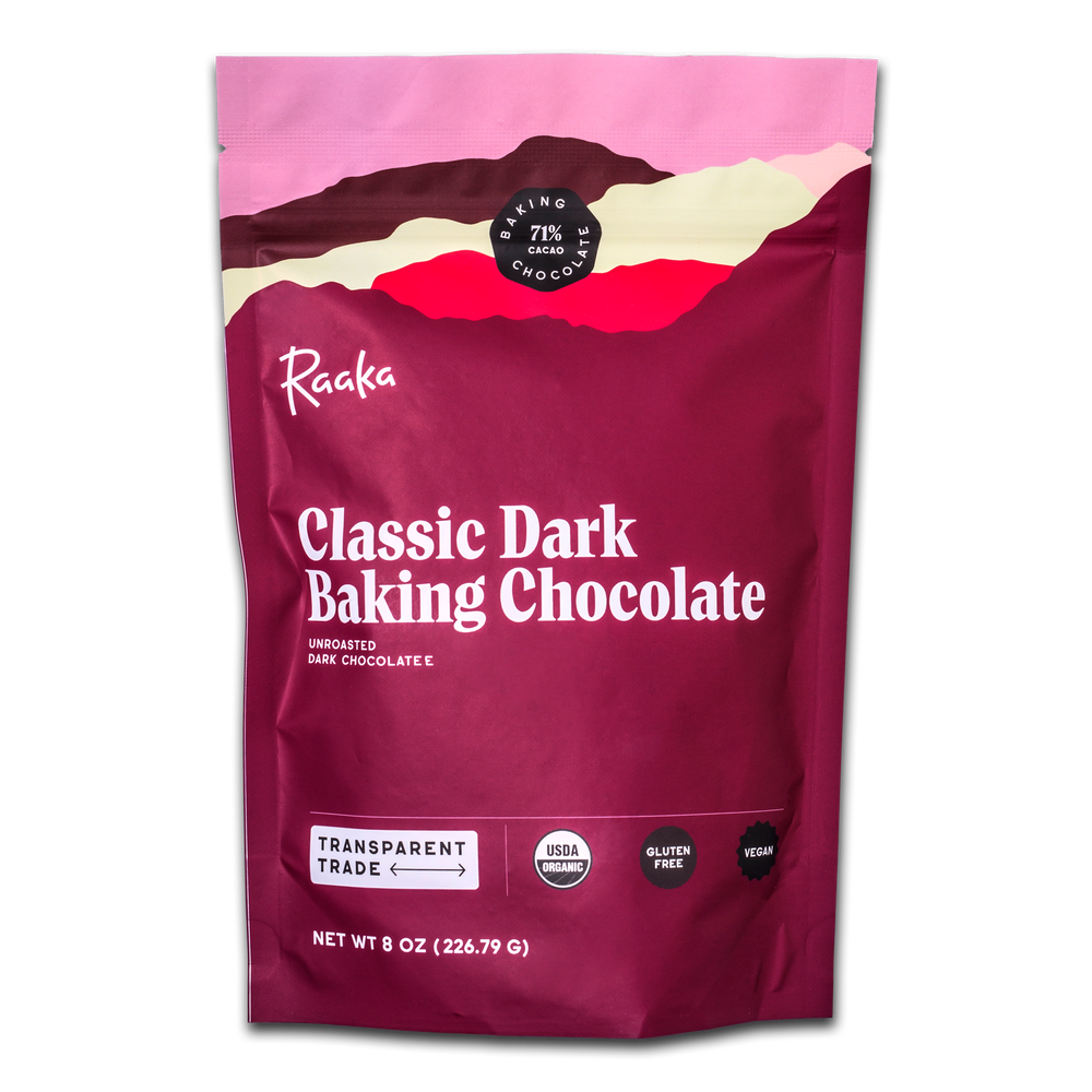 Raaka Chocolate 71% Classic Dark Baking Chocolate | RAAKA - Duluth ...
