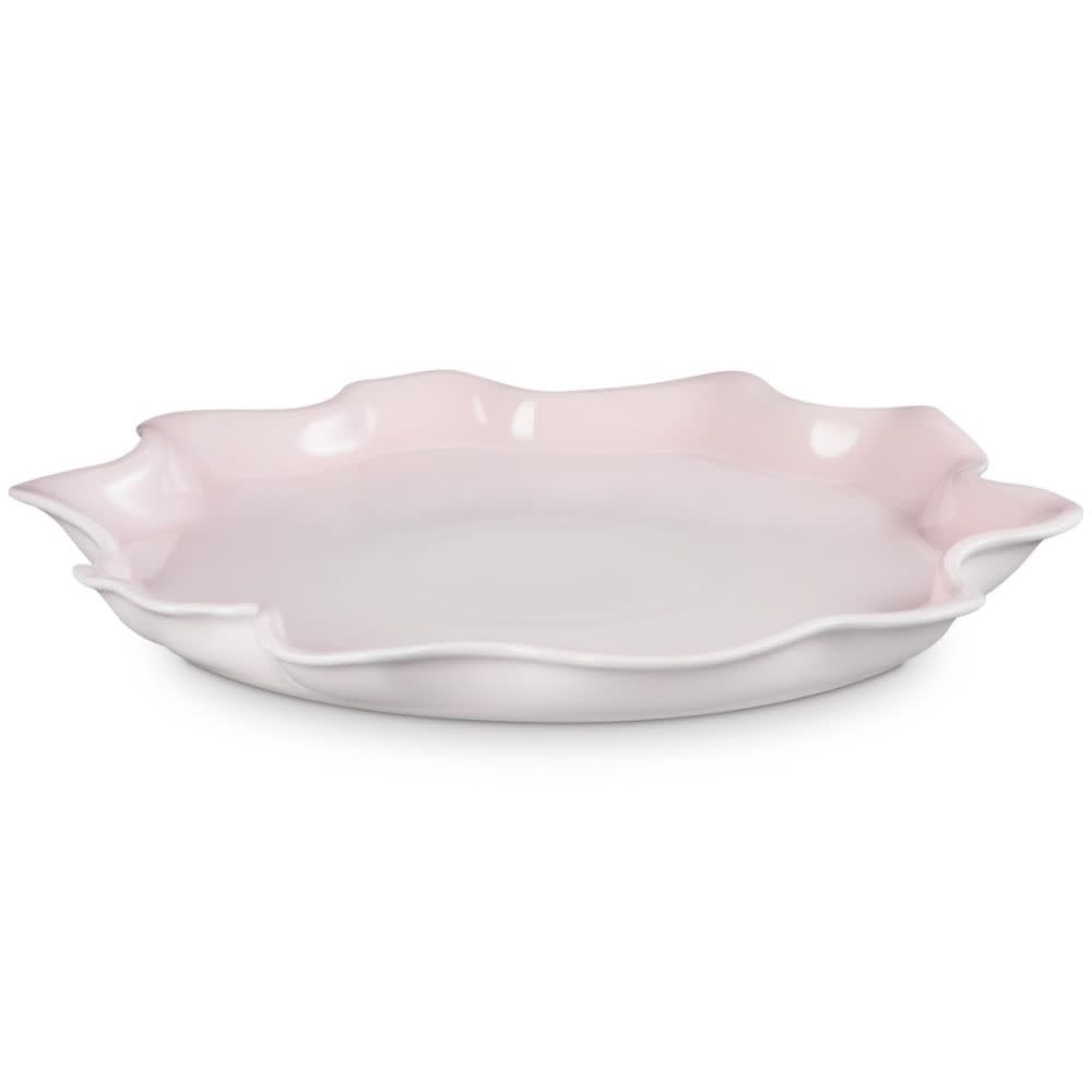 Le Creuset Platter - Shell Pink - 14" | Le Creuset - Duluth Kitchen Co