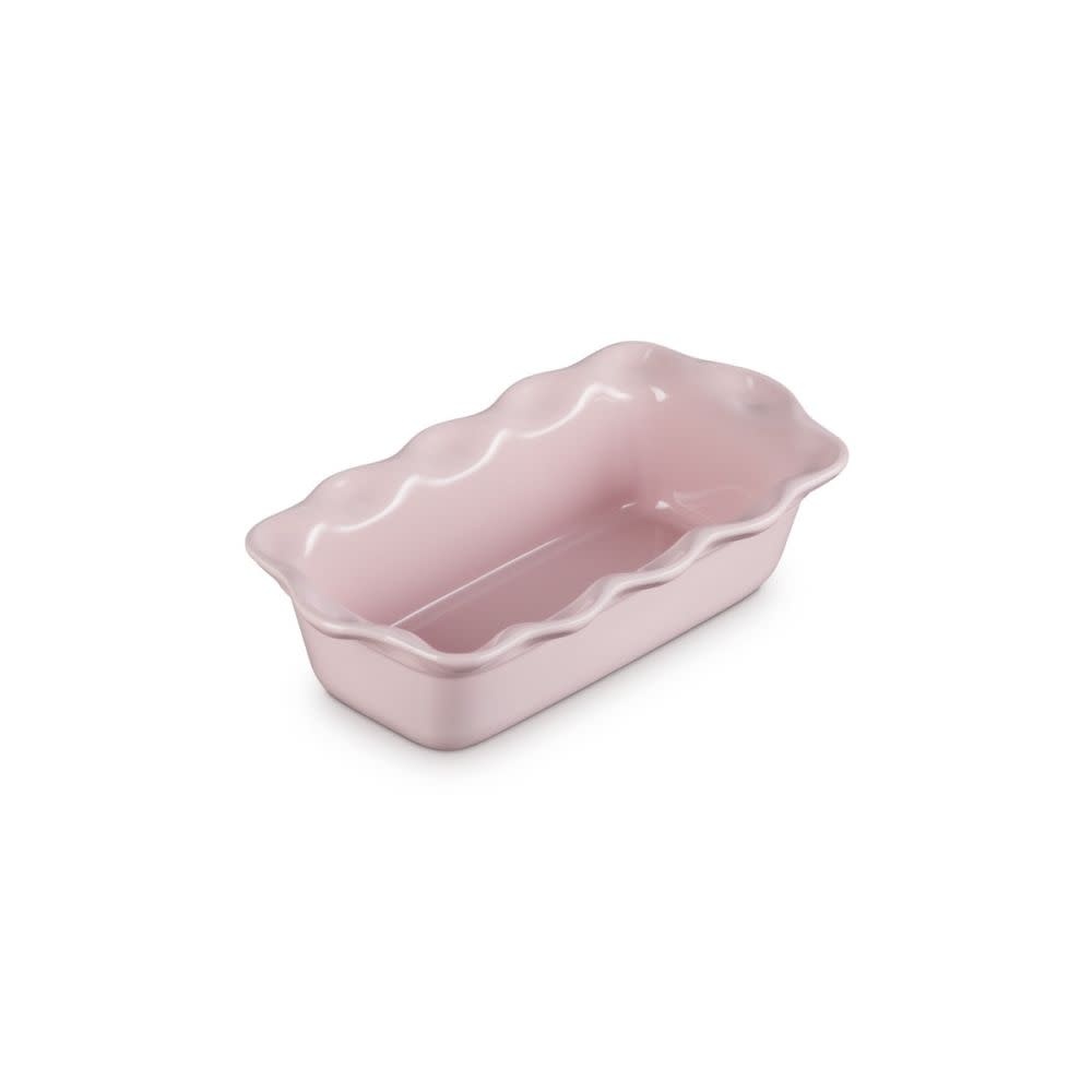 Le Creuset Heritage Fluted Loaf Pan - Chiffon Pink, 9" | Le Creuset ...