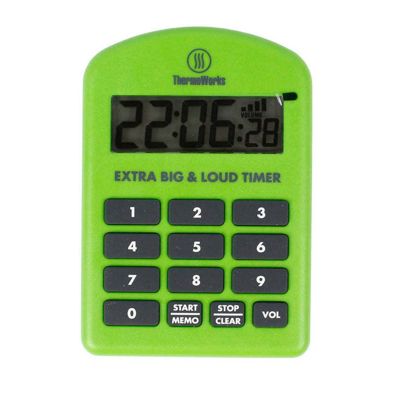 Extra Big & Loud Timer, Green - Duluth Kitchen Co