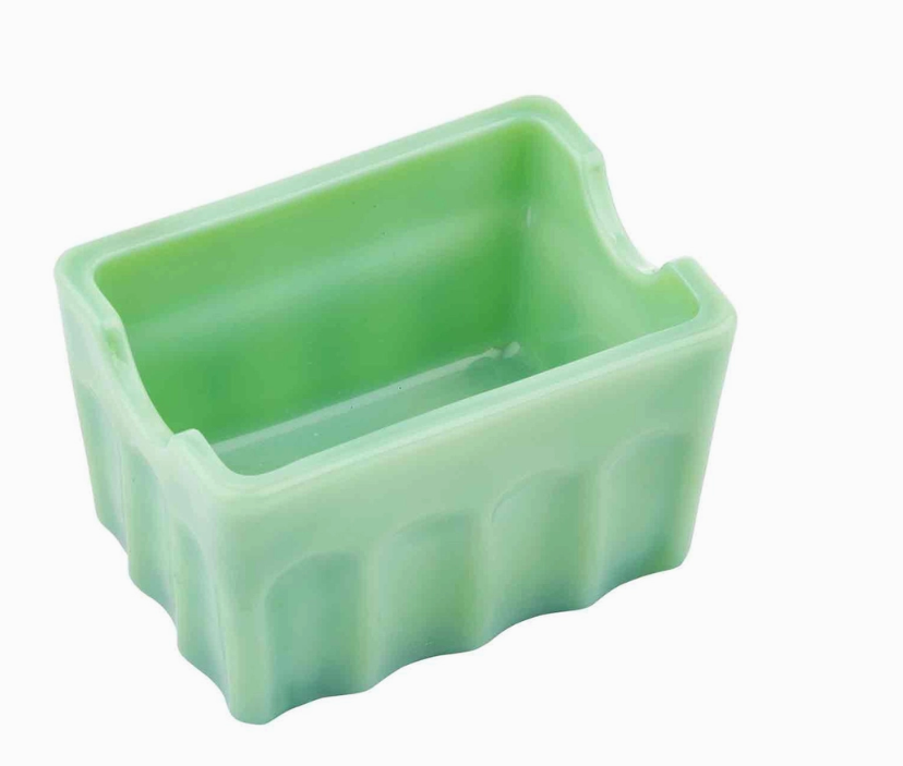 Tablecraft Jadeite Glass Collection Sugar Packet Holder - Duluth Kitchen Co