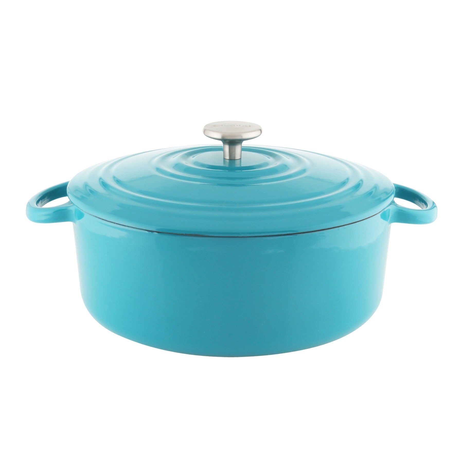 Cast Iron Dutch Oven (7 Qt.) - Sea Blue | Chantal - Duluth Kitchen Co