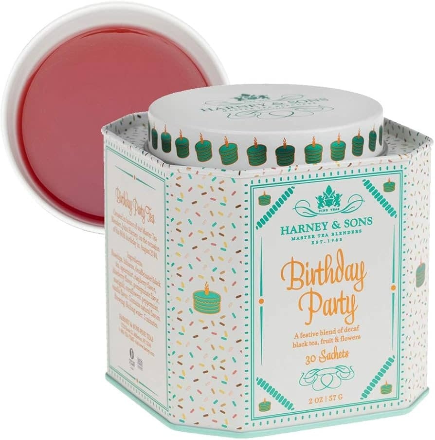 Harney & Sons 30ct Birthday Party Tea Sachets | Harney & Sons - Duluth ...
