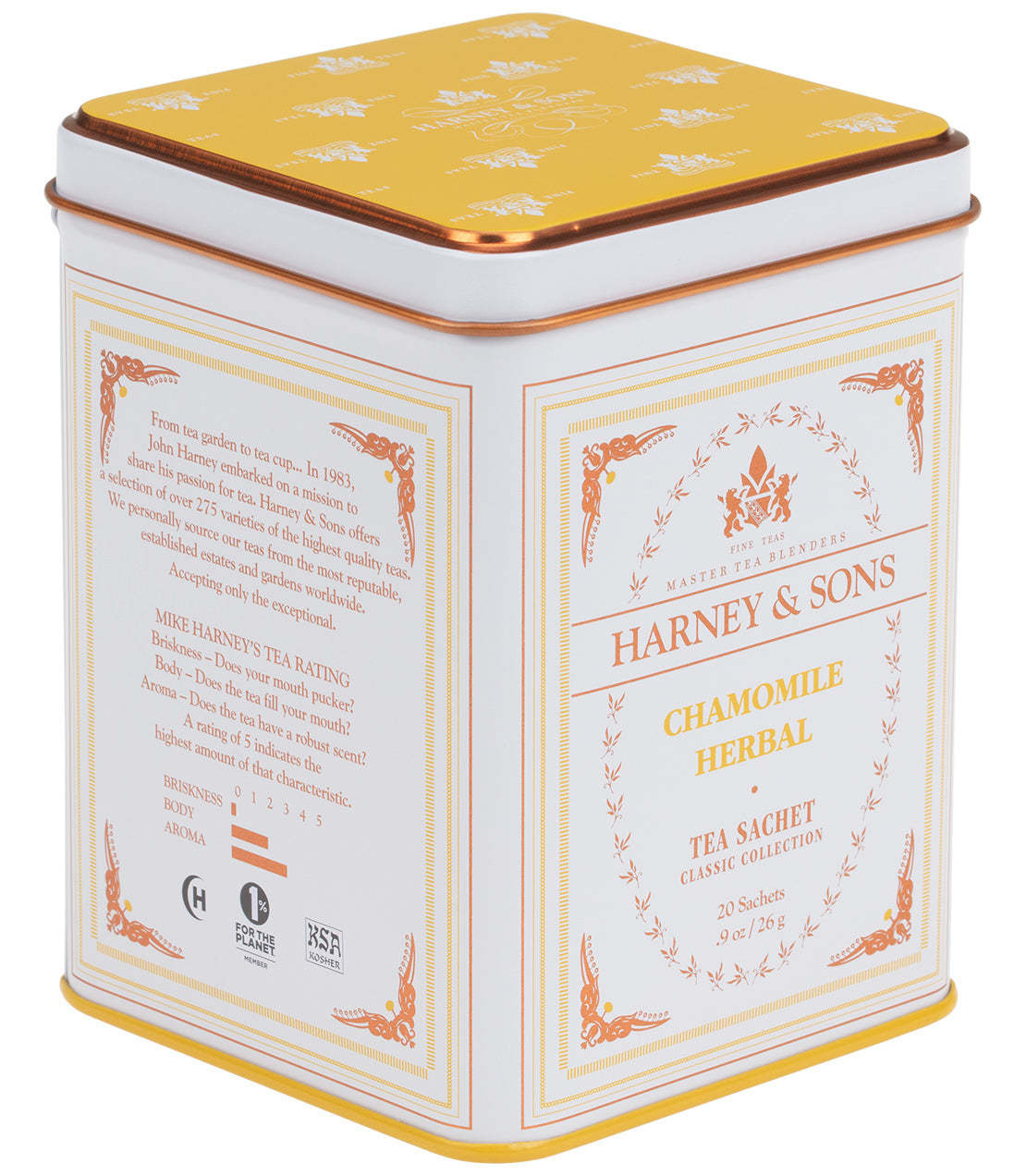 Harney & Sons 20ct Chamomile Sachets | Harney & Sons - Duluth Kitchen Co
