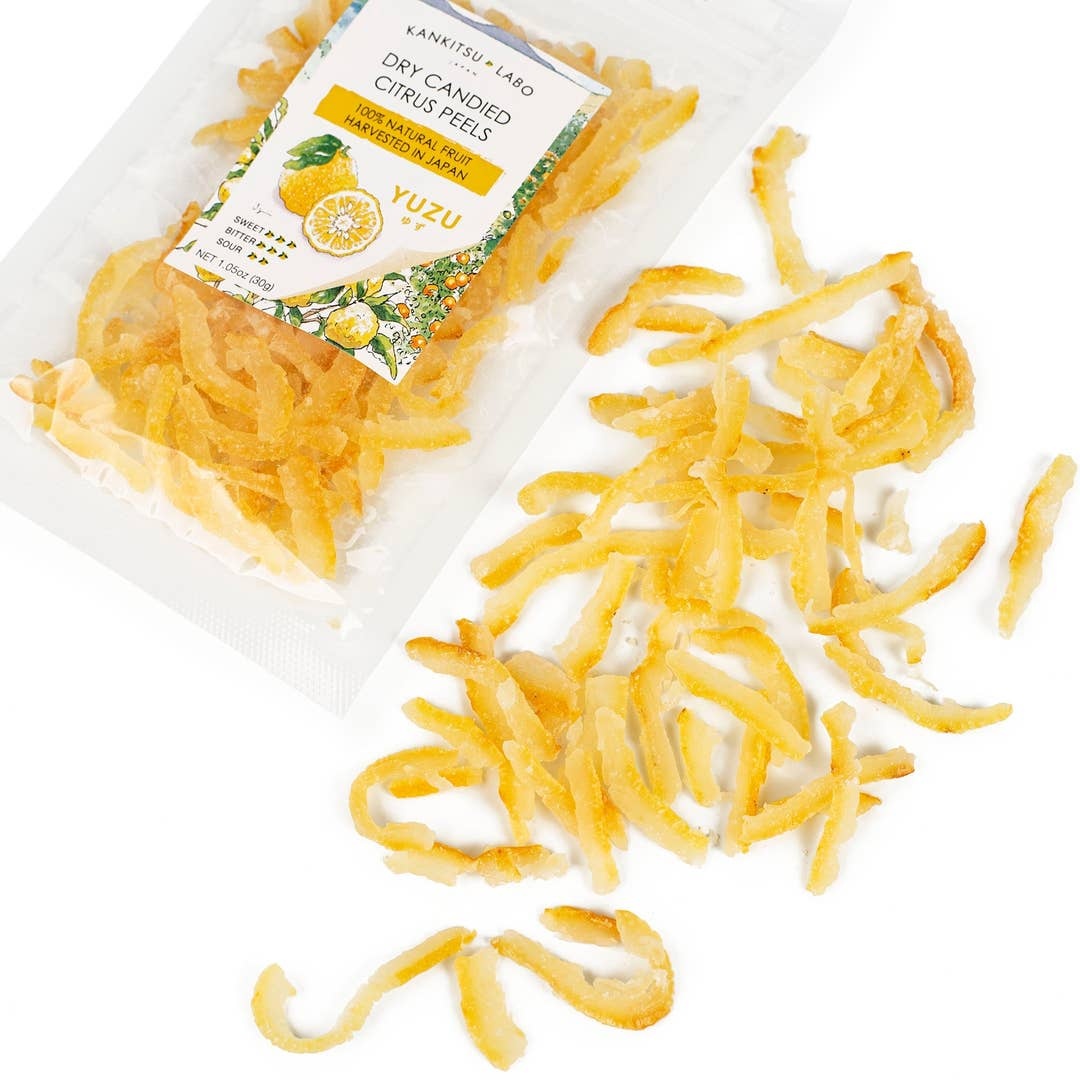 Dry Candied Yuzu Peel (1.05oz) | Umami Insider - Duluth Kitchen Co