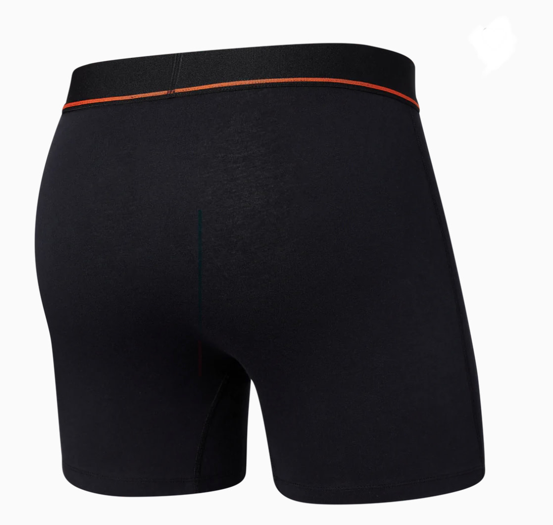 Modern Fit Non-Stop Black Boxer Brief - Benjamin's Menswear