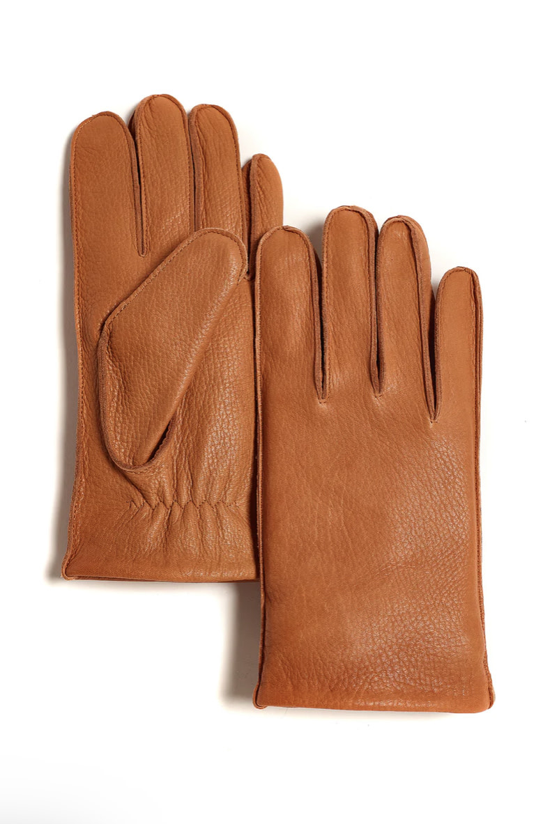 Camel Caribou Gloves - Benjamin's Menswear