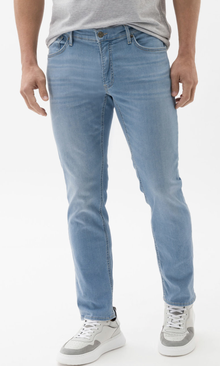 Slim Fit Light Blue Jeans - Benjamin's Menswear