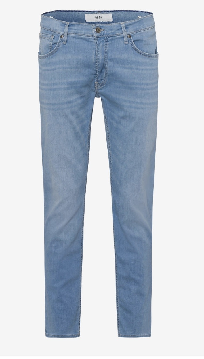 Slim Fit Light Blue Jeans - Benjamin's Menswear