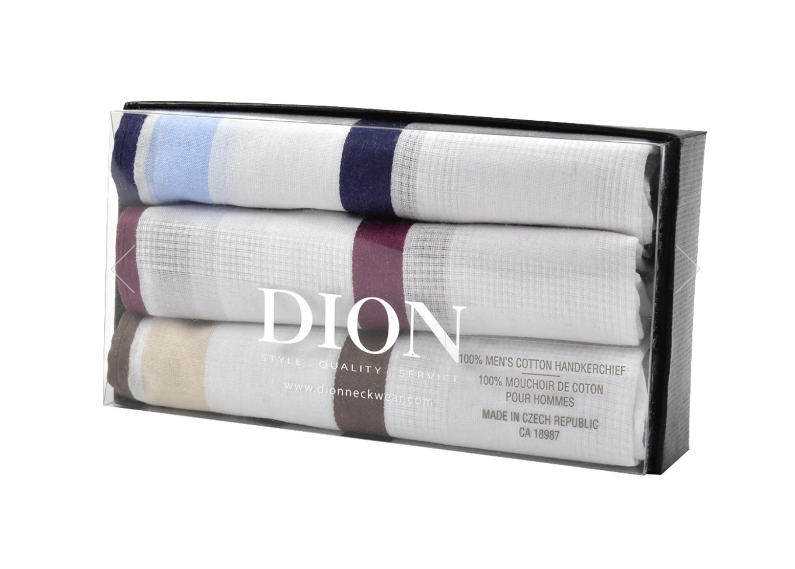 Wide Striped Handkerchiefs - Benjamin's Menswear