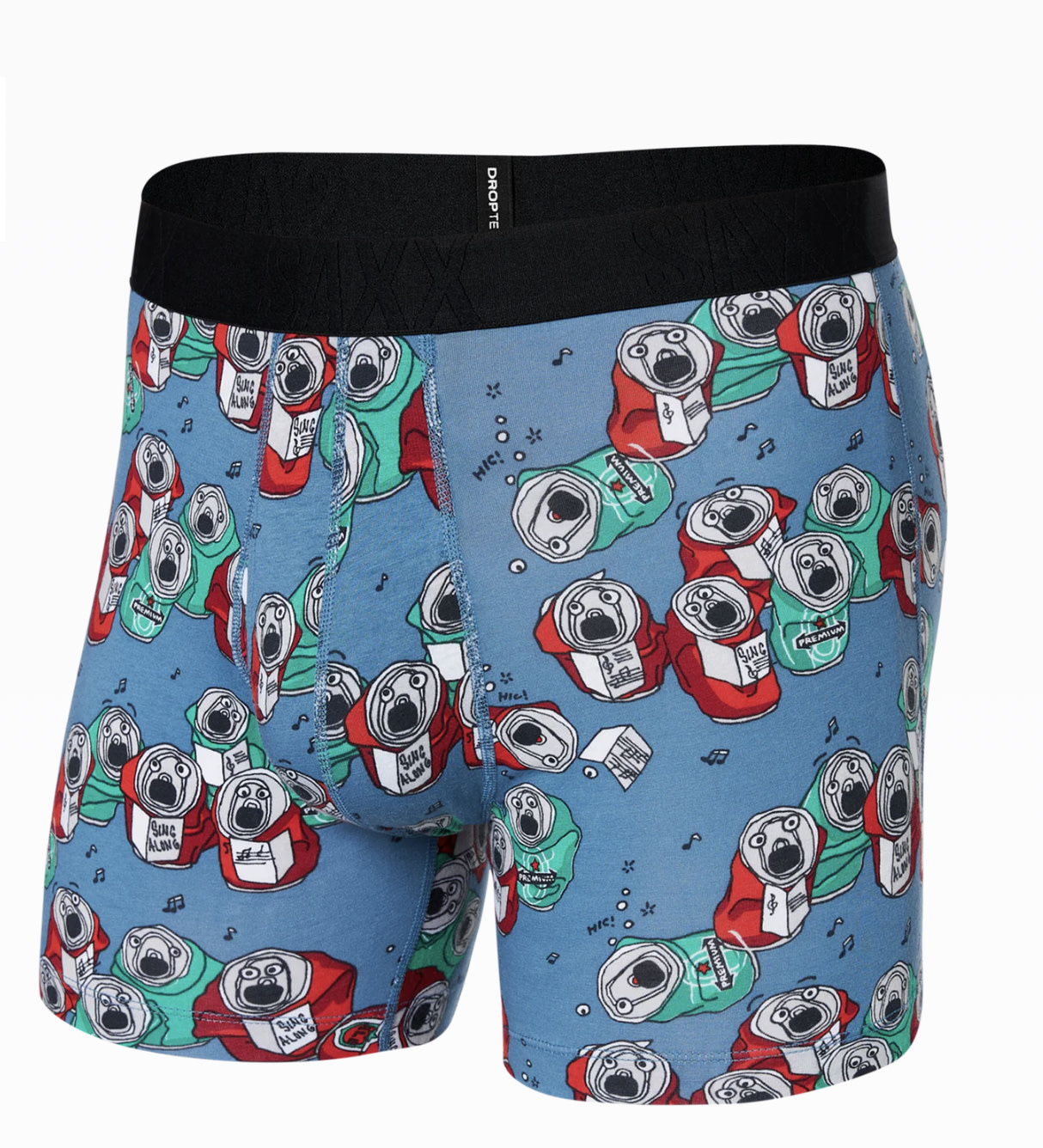Slim Fit DropTemp Beer Can Choir Boxer Brief - Benjamin's Menswear