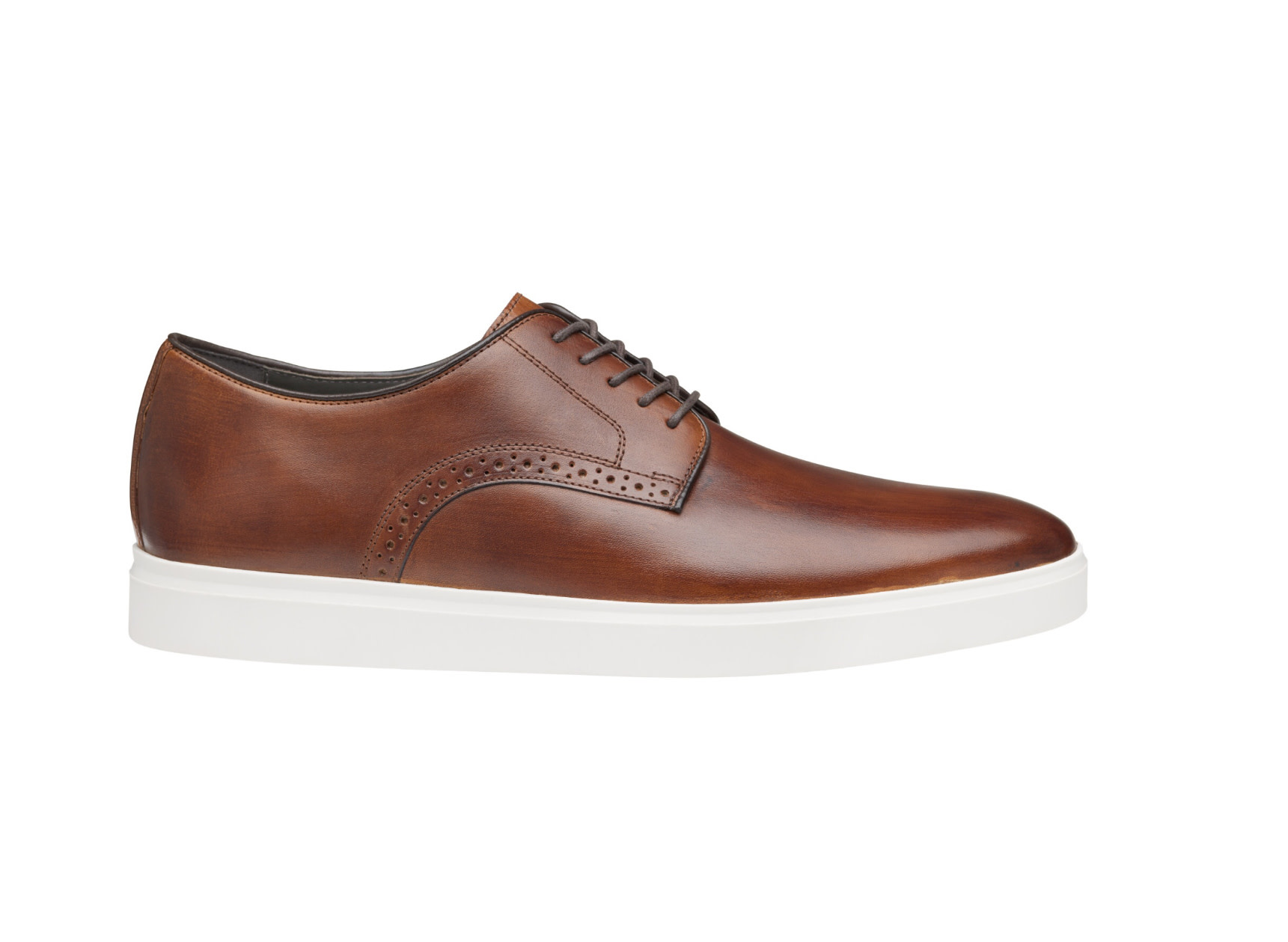 Brown Hand-Stained Brody Shoes - Benjamin's Menswear