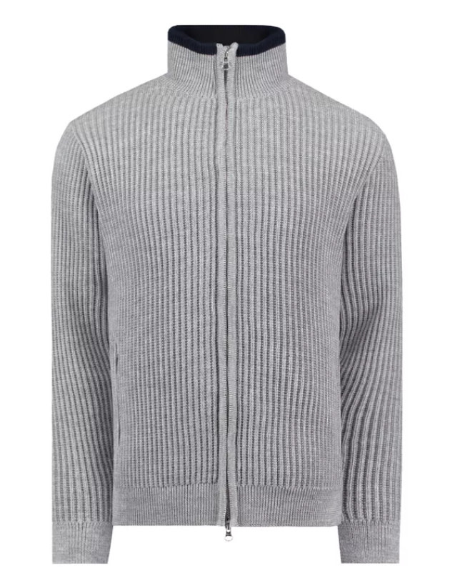 Ragnar Grey Full Zip - Benjamin's Menswear