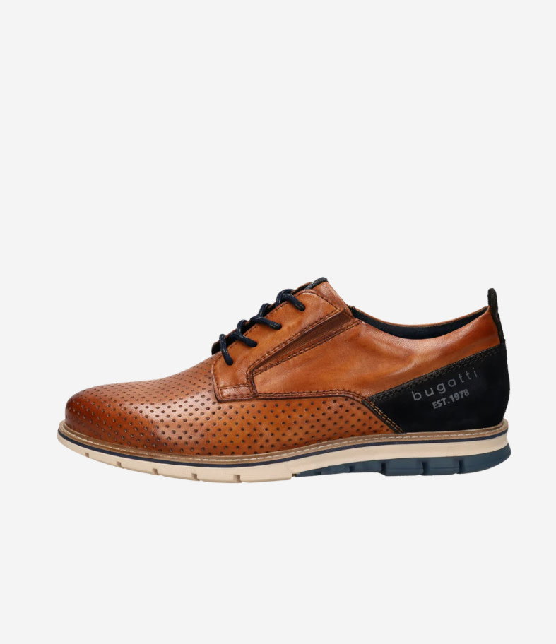 Cognac Simone Comfort Shoes - Benjamin's Menswear