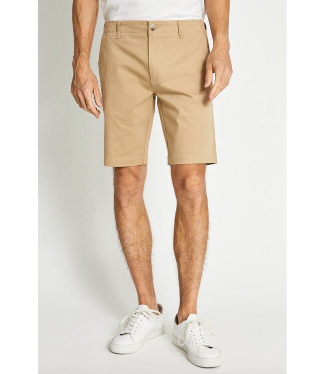 Modern Fit Tan Gerhard Shorts - Benjamin's Menswear