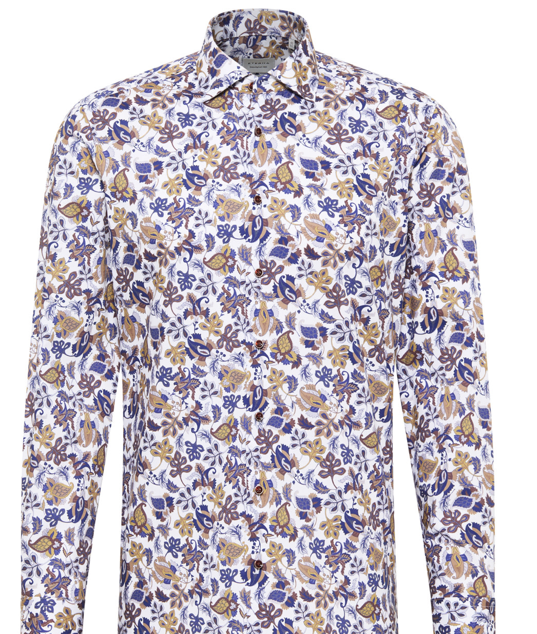 Modern Fit Floral Pattern Dress Shirt - Benjamin's Menswear