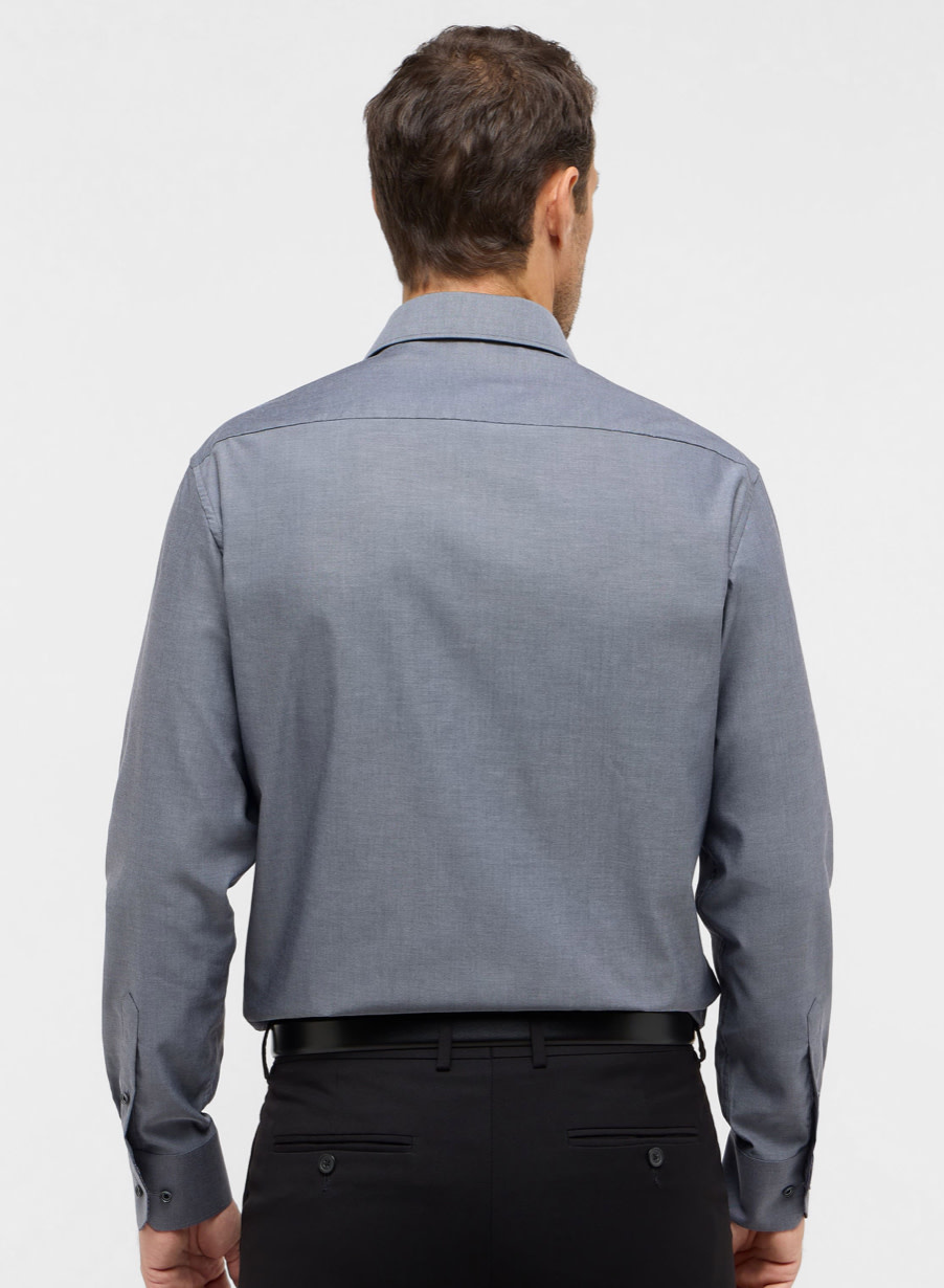 Modern Fit Grey Dress Shirt - Benjamin's Menswear