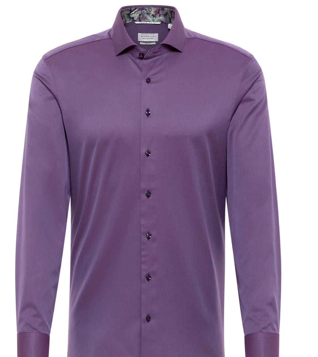 Slim Fit Purple Dress Shirt - Benjamin's Menswear