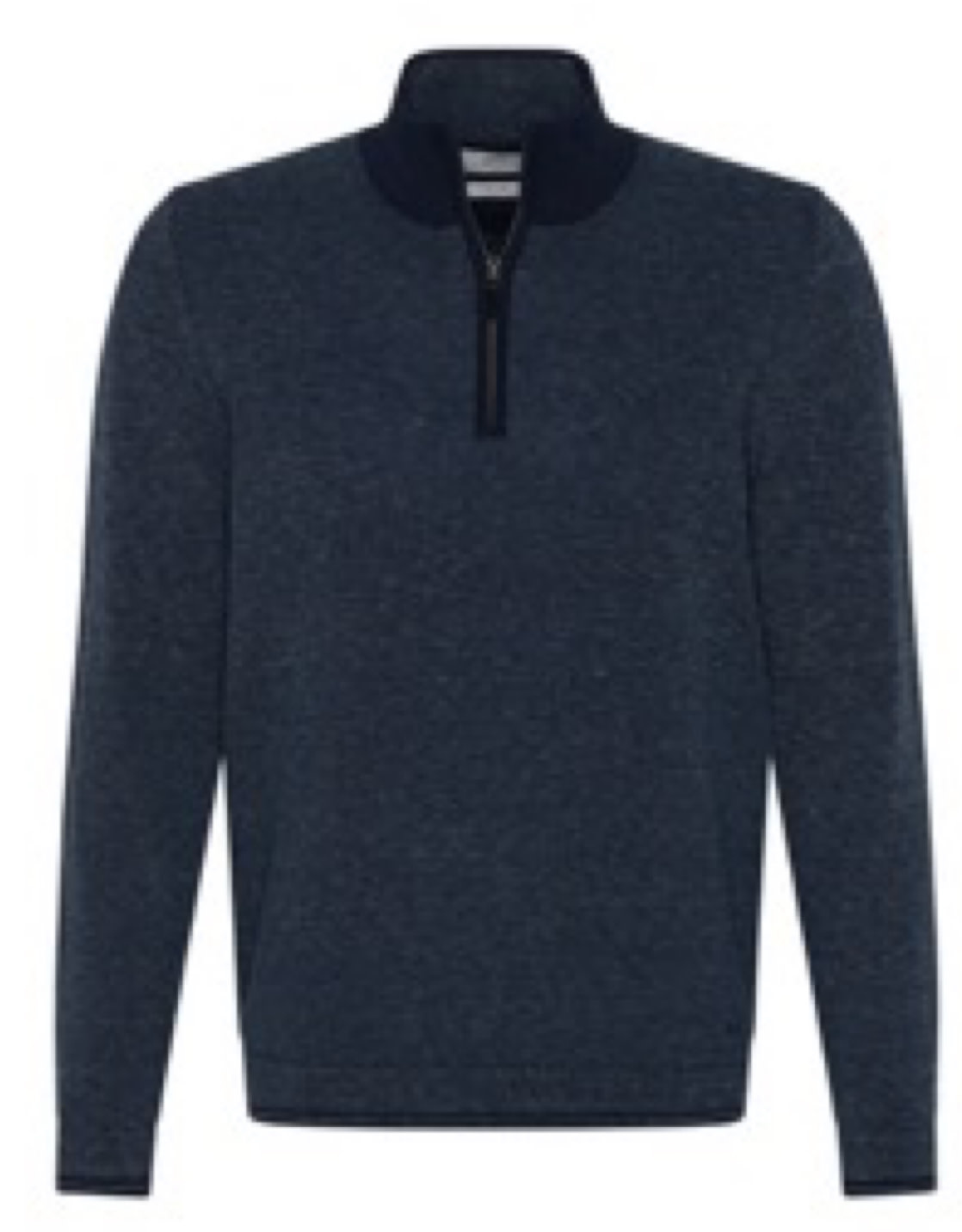 Indigo Steffen 1/4 Zip Sweater - Benjamin's Menswear