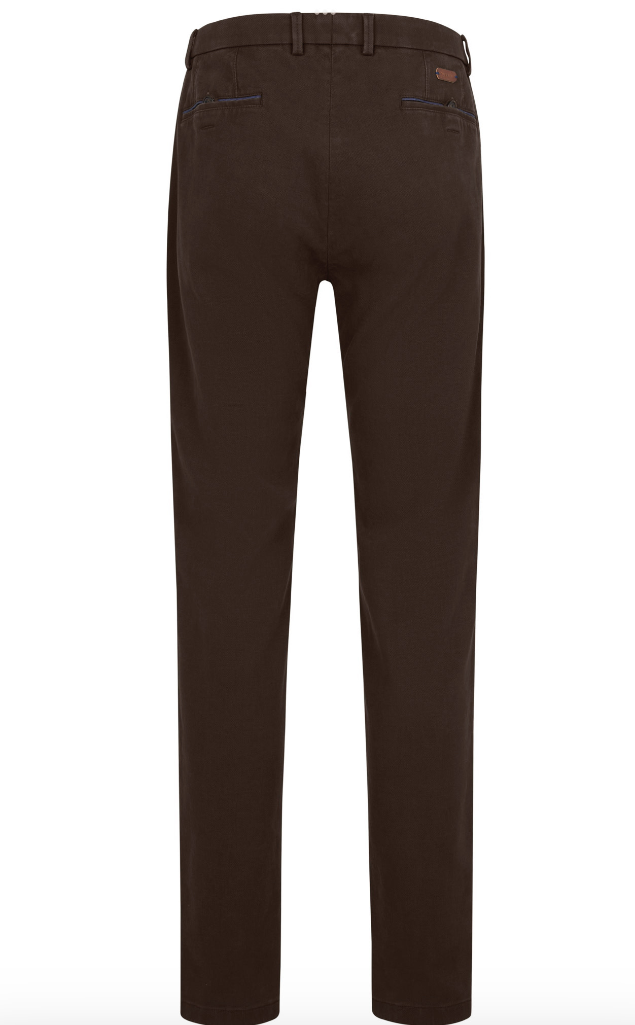 BUGATTI Modern Fit Brown Casual Pants - Benjamin's Menswear