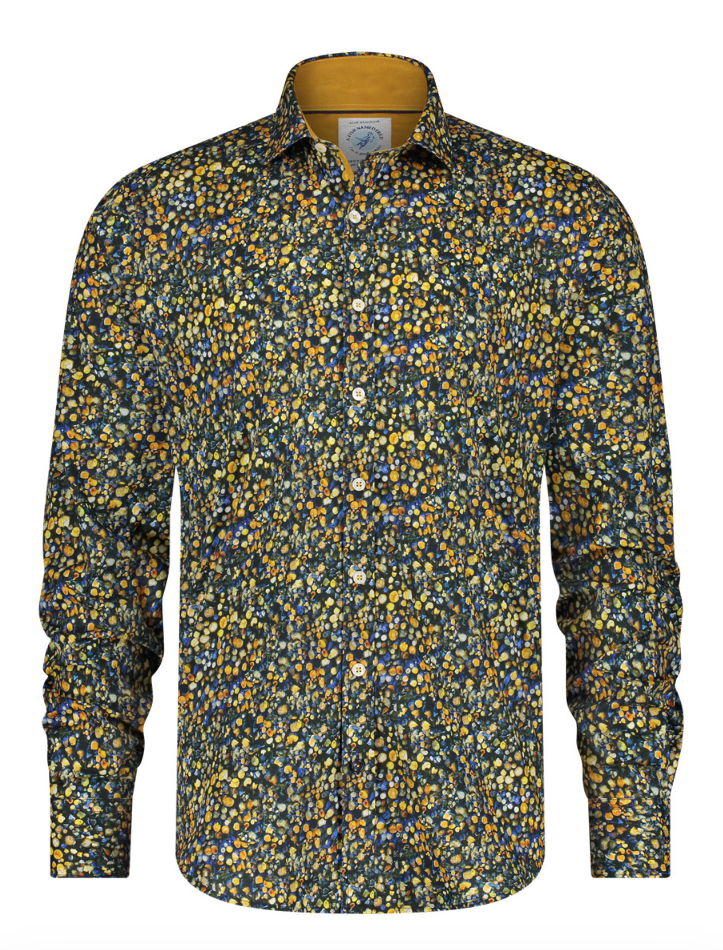 Modern Fit Trees Trunks Shirt - Benjamin's Menswear