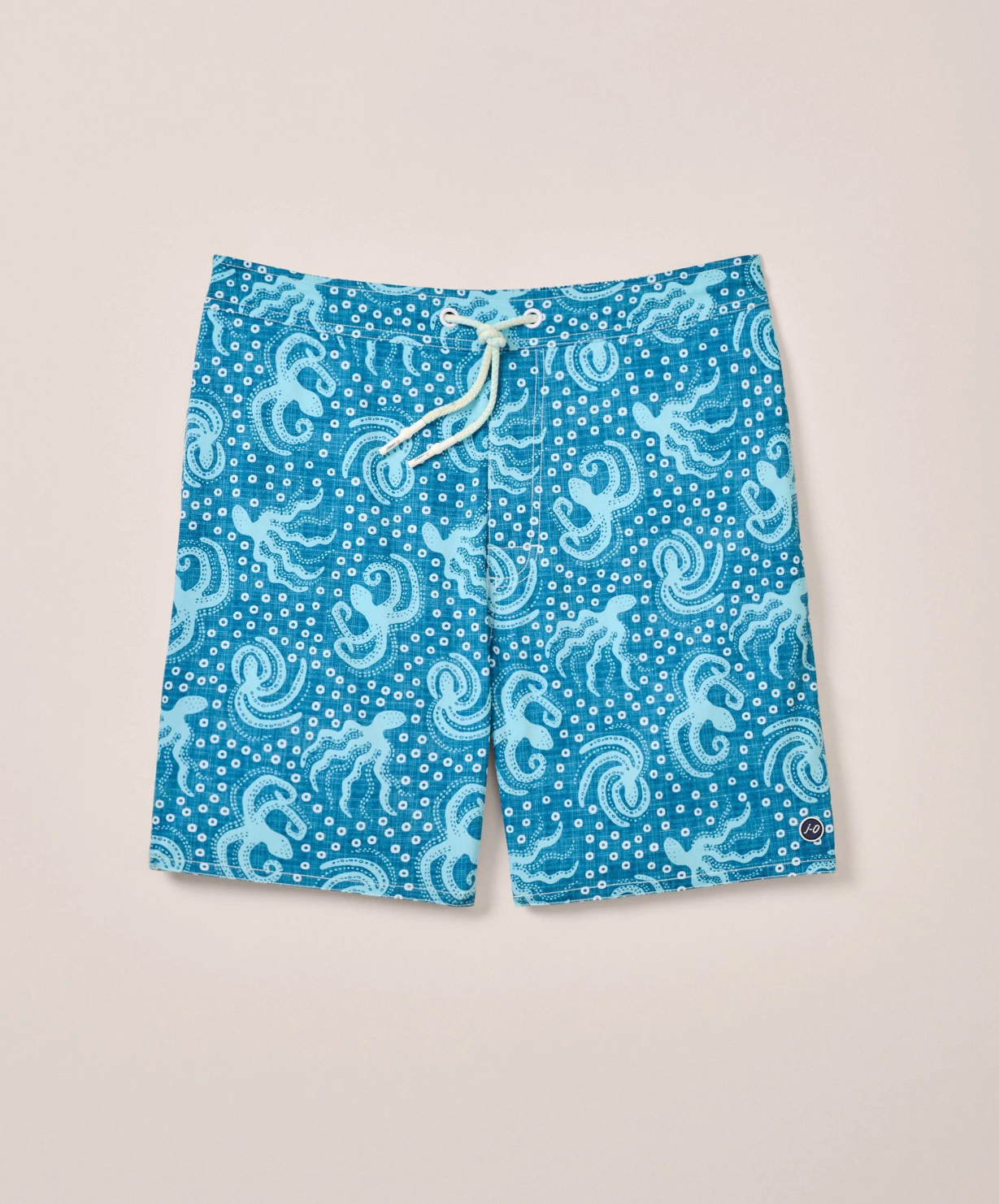 Barrels Blue Big Blue Swim Trunks - Benjamin's Menswear