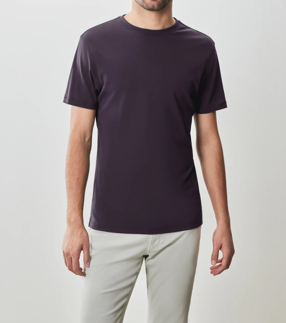 Winter Purple Georgia T-Shirt - Benjamin's Menswear