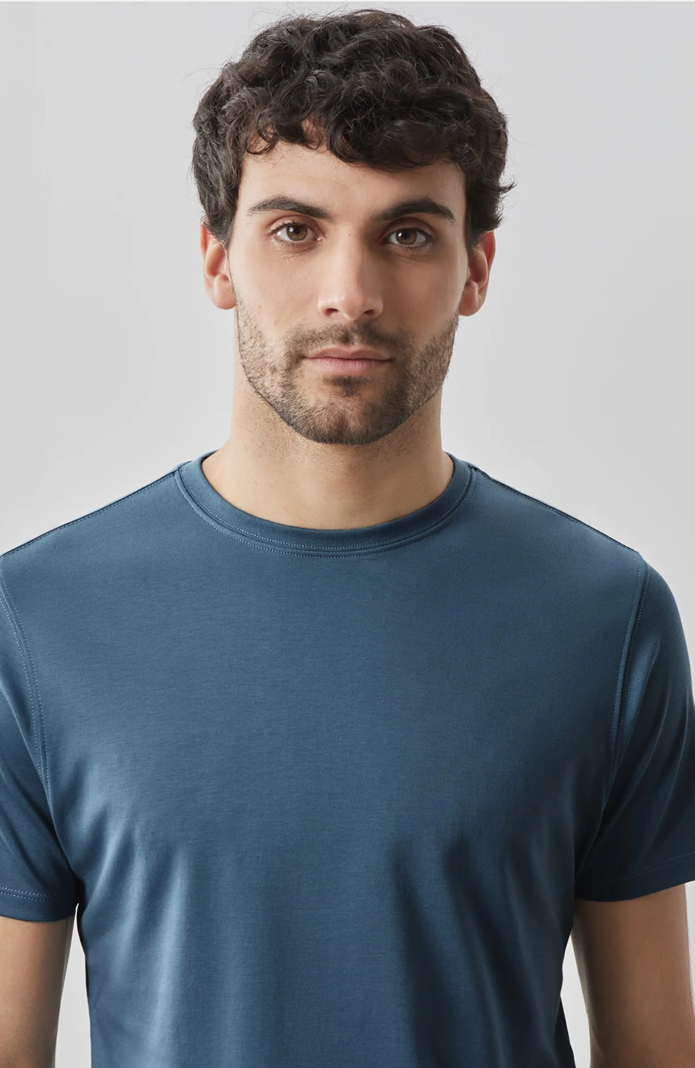Orion Blue Georgia T-Shirt - Benjamin's Menswear