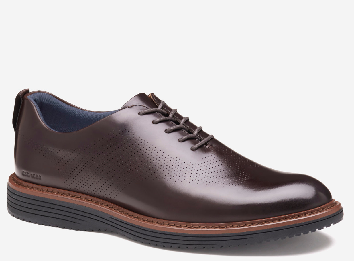 Mahogany One Piece Upton Shoes - Benjamin's Menswear