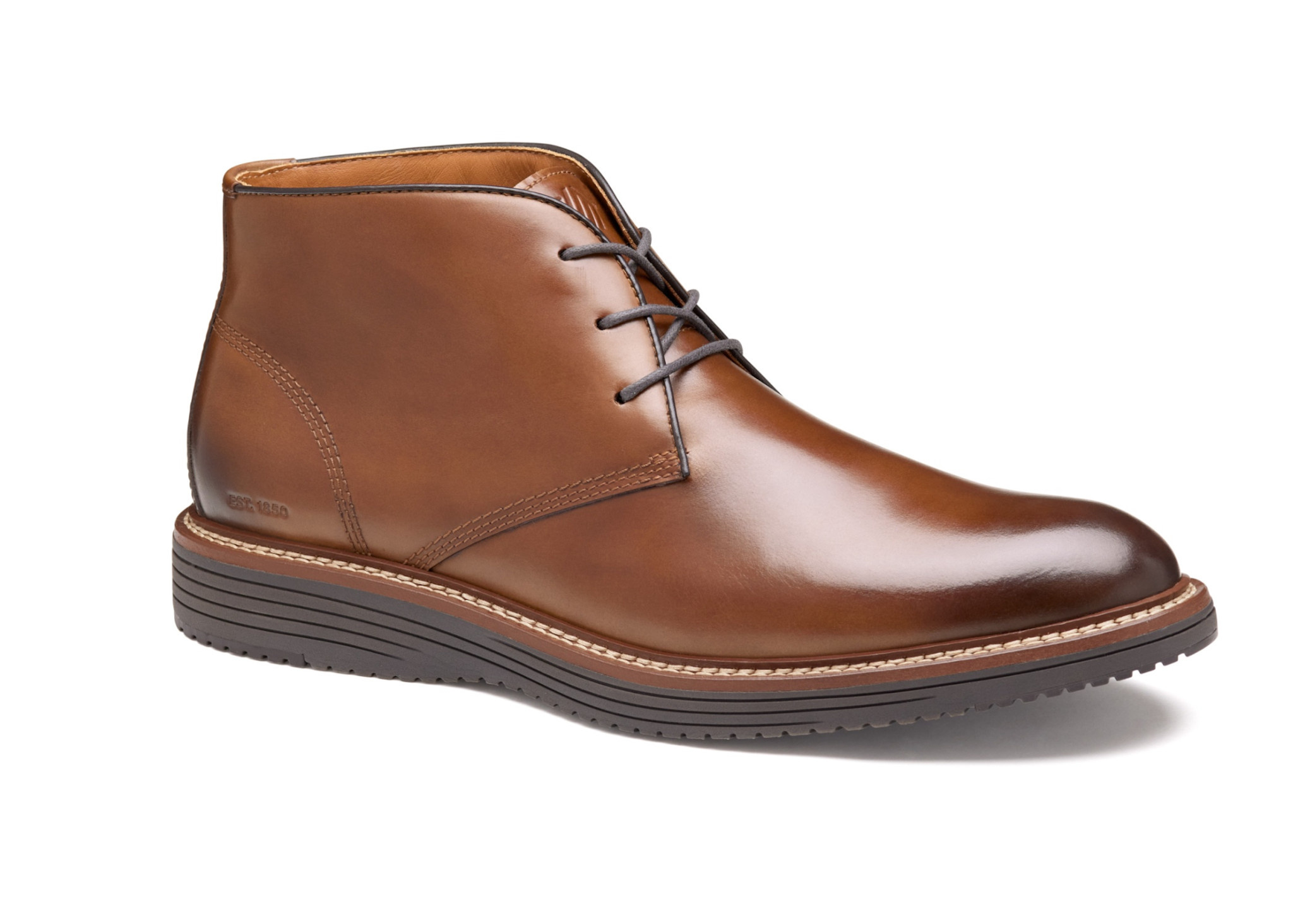 Tan Upton Chukka Boots - Benjamin's Menswear