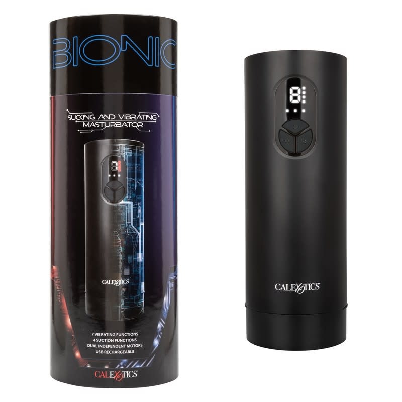 Bionic - Sucking And Vibrating Masturbator Rechargeable - SensationO