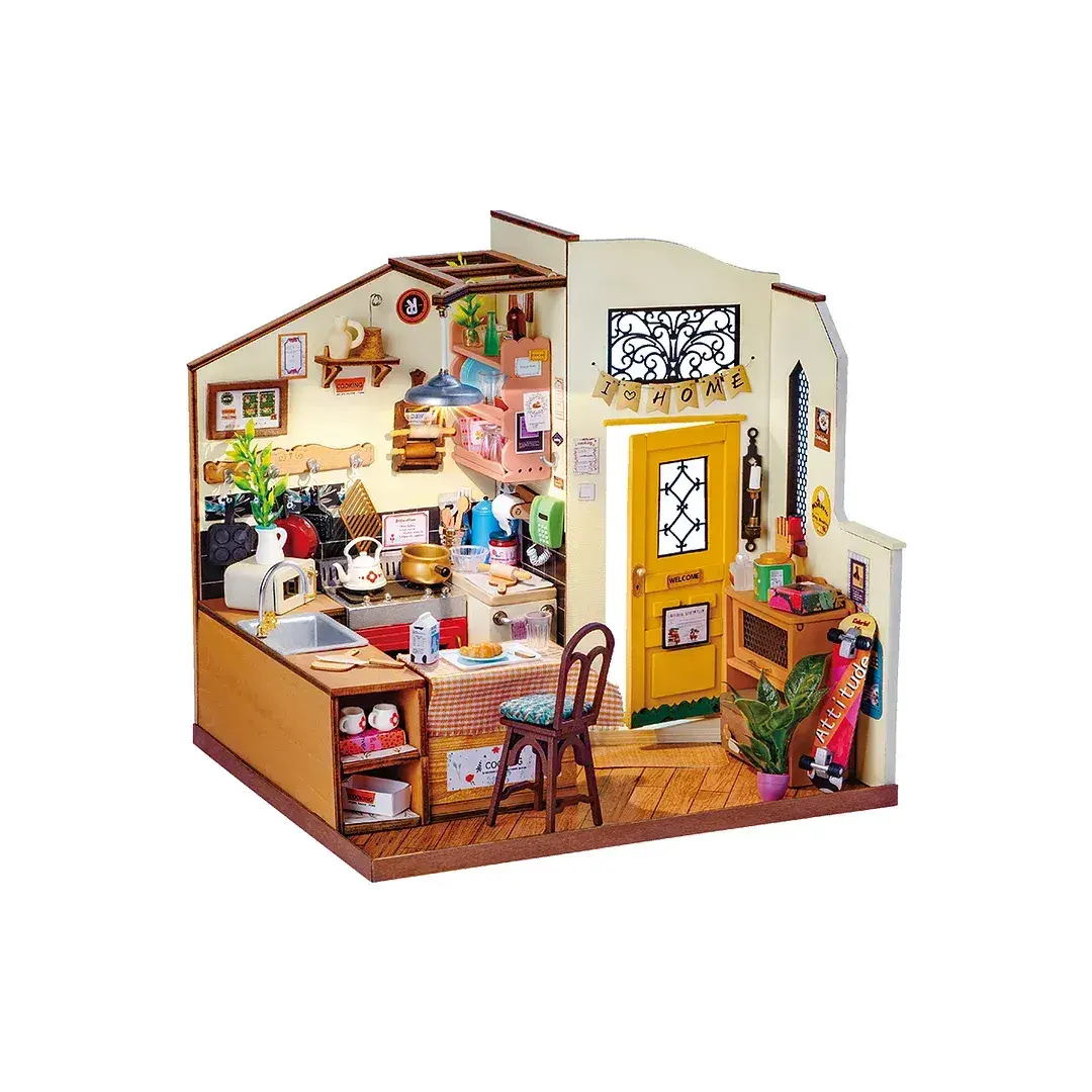 Rolife DG159 DIY Miniature House Cozy Kitchen