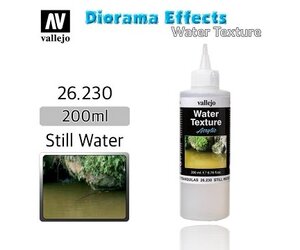 VAL 26230 VALLEJO: DIORAMA TEXTURES STILL WATER 200ML - The Zoom Room ...