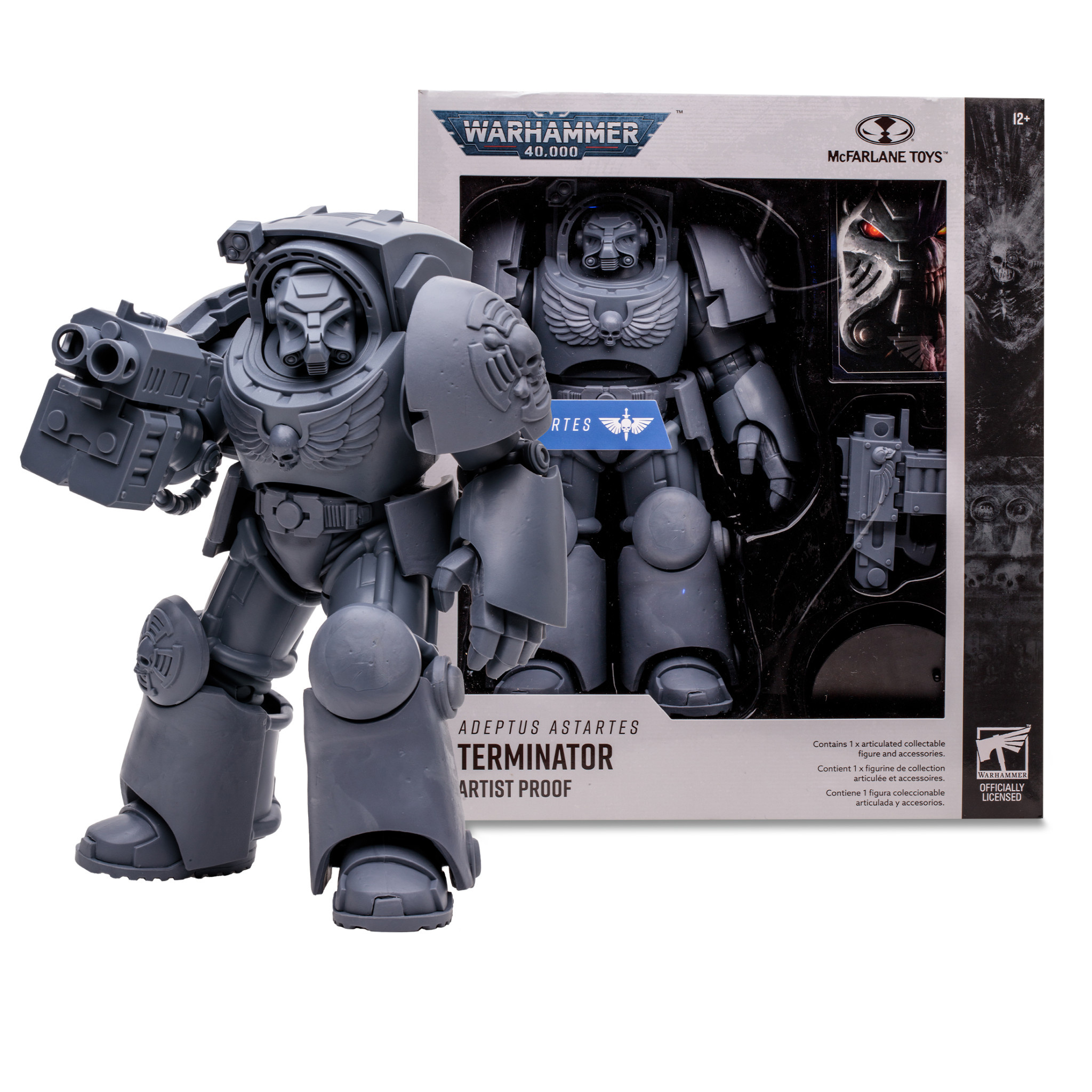 McFarlane Toys Warhammer 40 000 Adeptus Astartes Terminator Mega Figure