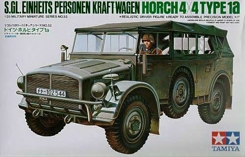 TAM 35052 GERMAN HORCH TYPE 1A 1/35 PLASTIC MODEL - The Zoom Room RC ...