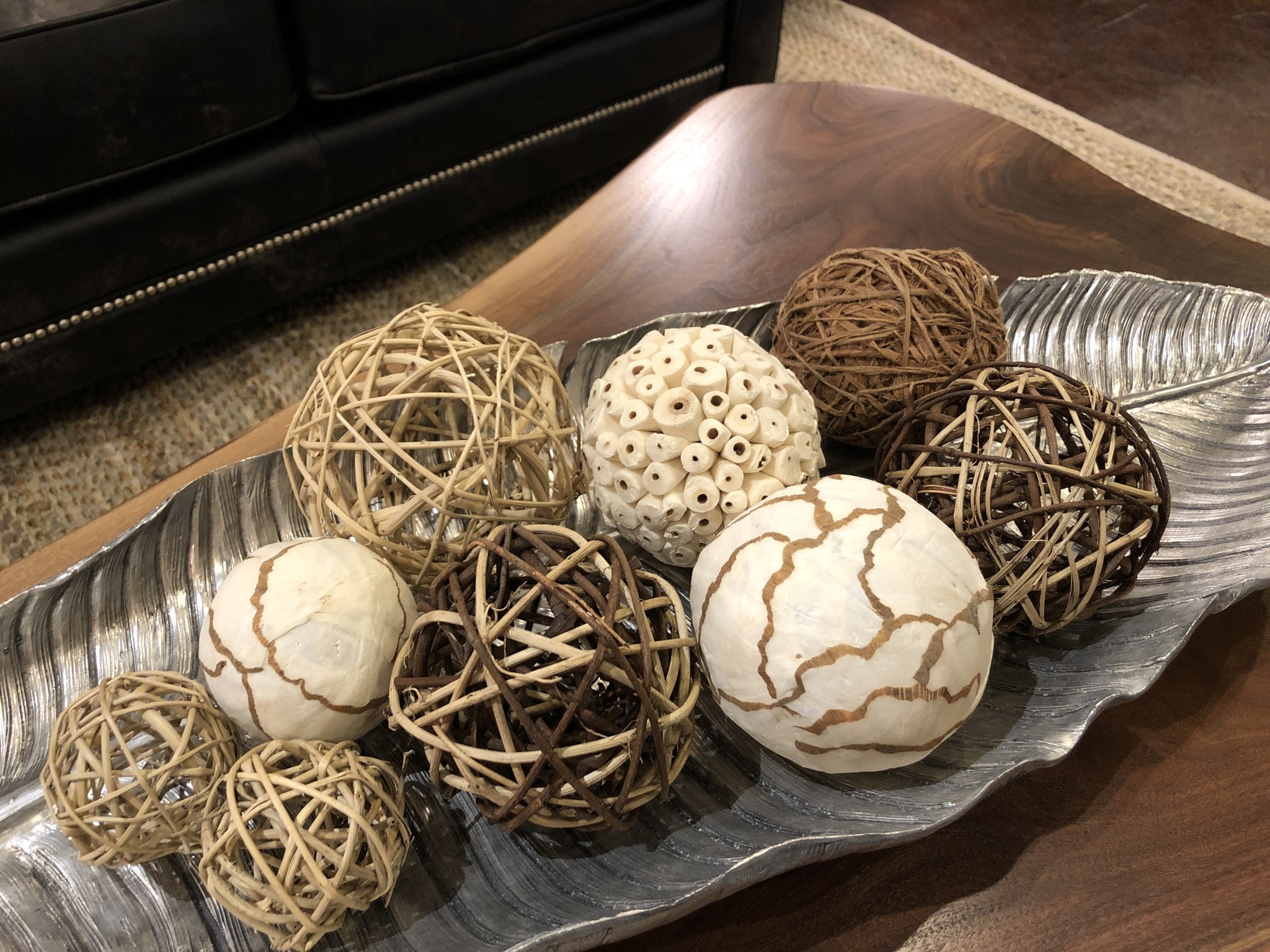 Uma Natural Fiber Balls - Big Bear Furniture