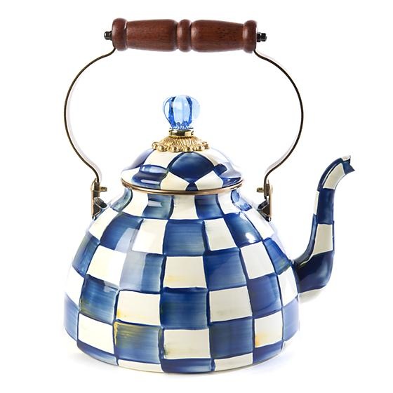 Royal Check Tea Kettle - 3 Quart | Southbank Gift Company - Southbank ...