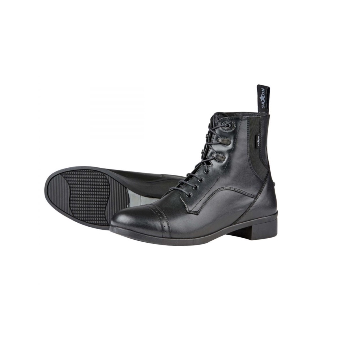 Calabasas Saddlery - Saxon Kids' Syntovia Laced Paddock Boot ...