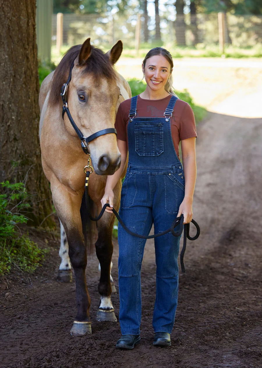 Calabasas Saddlery - Kerrits Ladies' Stable Hand Denim Overalls ...