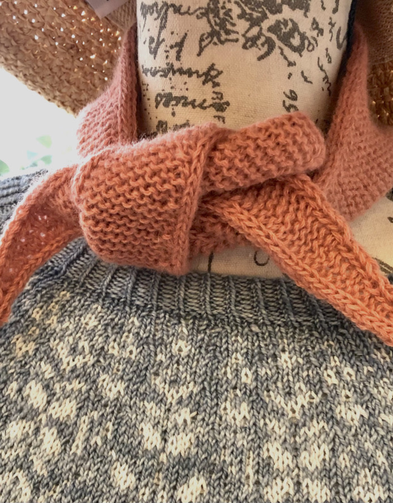 Sophie Scarf - Grumpy Goat Fine Yarn