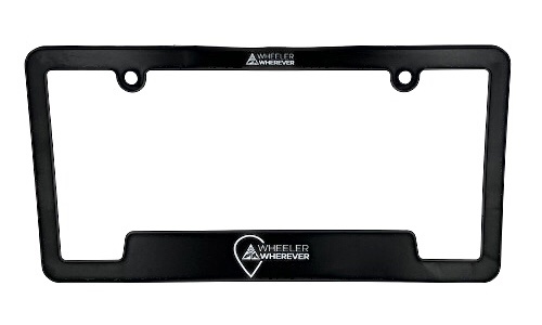 Wheeler Wherever License Plate Frame - Wheeler Avenue Baptist Church