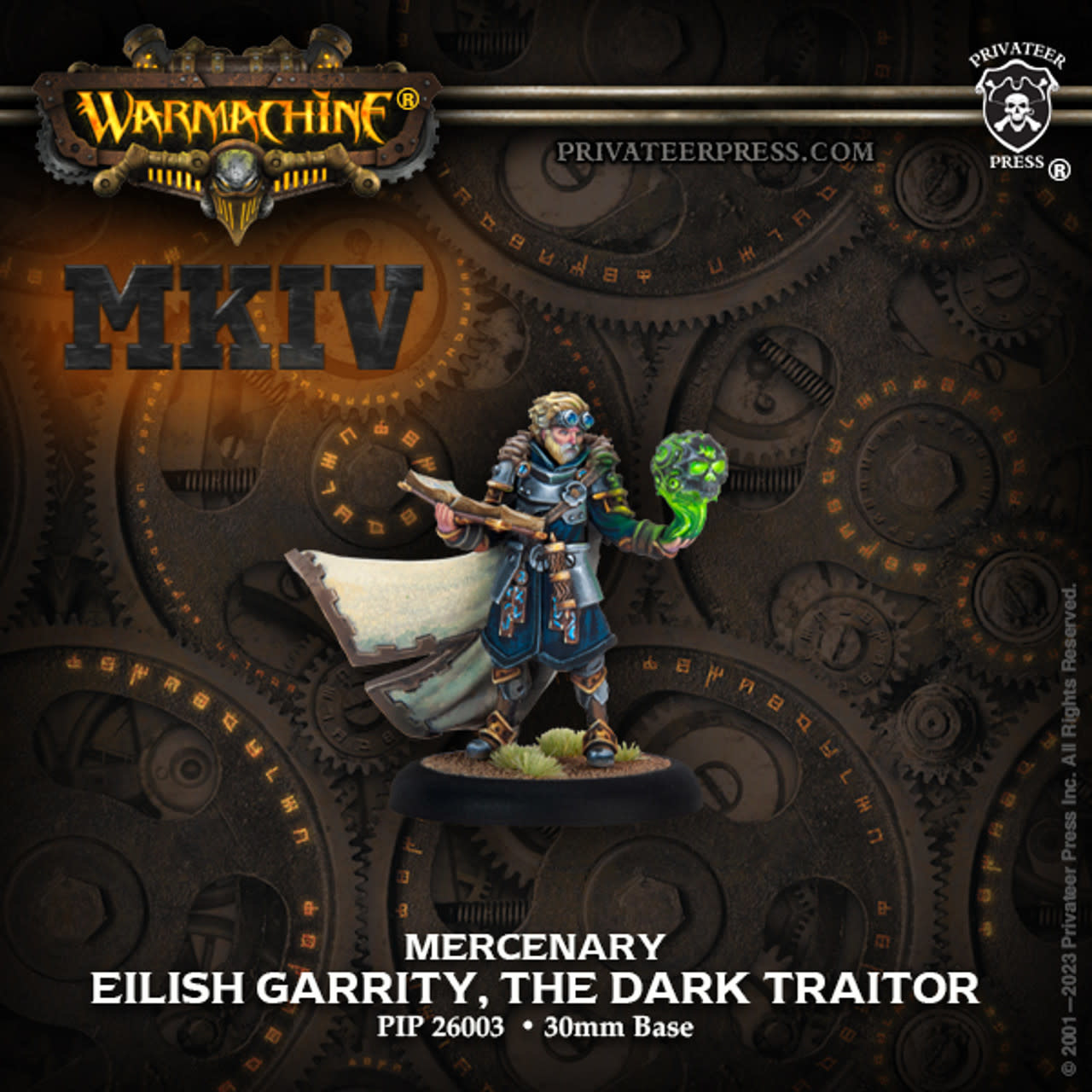 WARMACHINE: MERC: EILISH GARRITY, DARK TRAITOR - Games of Berkeley