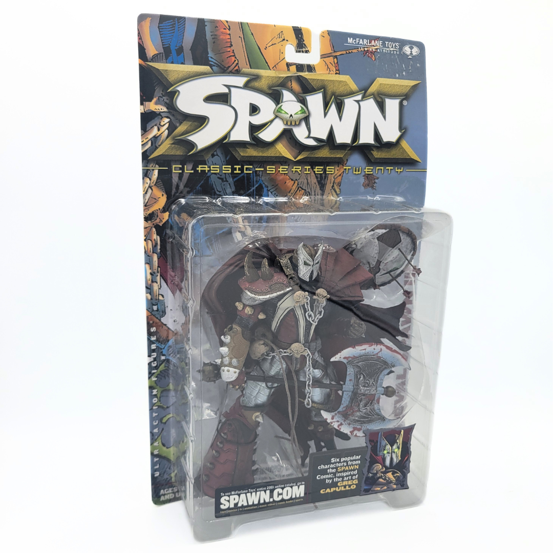 SPAWN CLASSIC SERIES 20 ACTION FIGURE - MEDIEVAL SPAWN III (2001) - Games of Berkeley